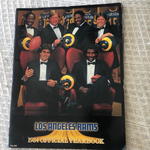 Other | La Rams 1984 Official Yearbook | Poshmark